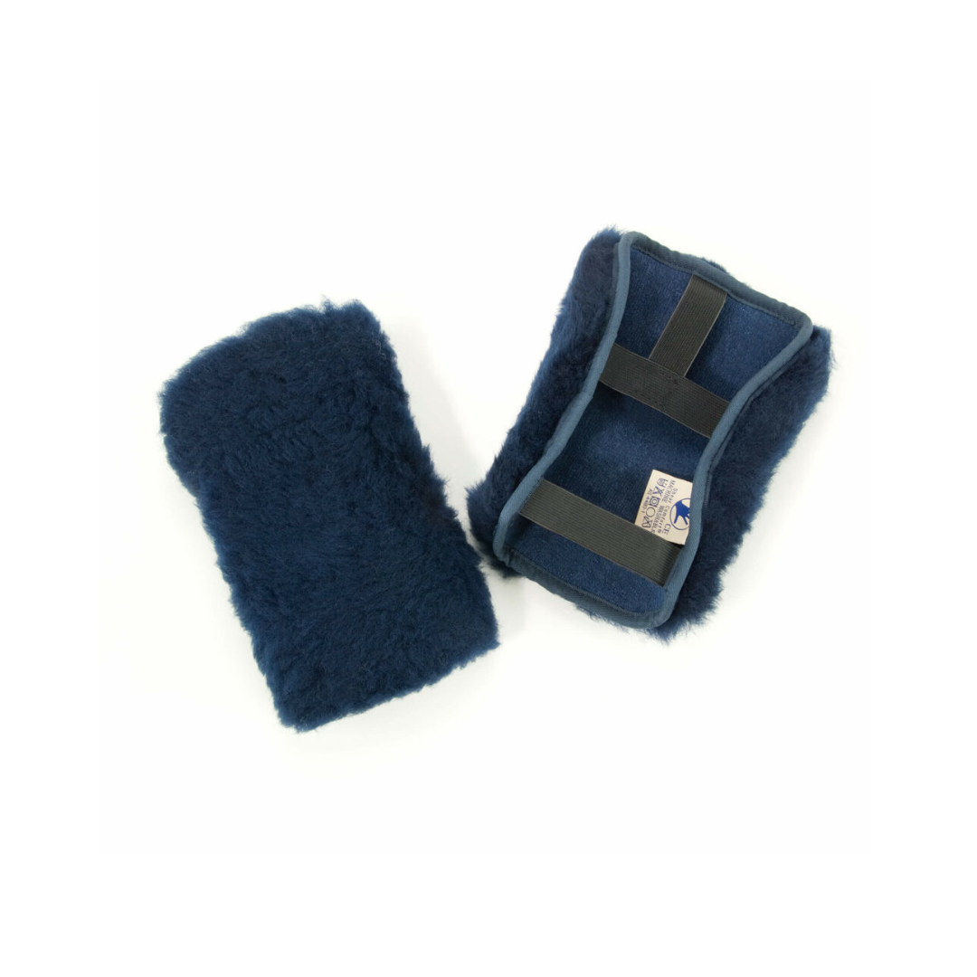 Sheepskin Calf Pad Cover for Wheelchairs