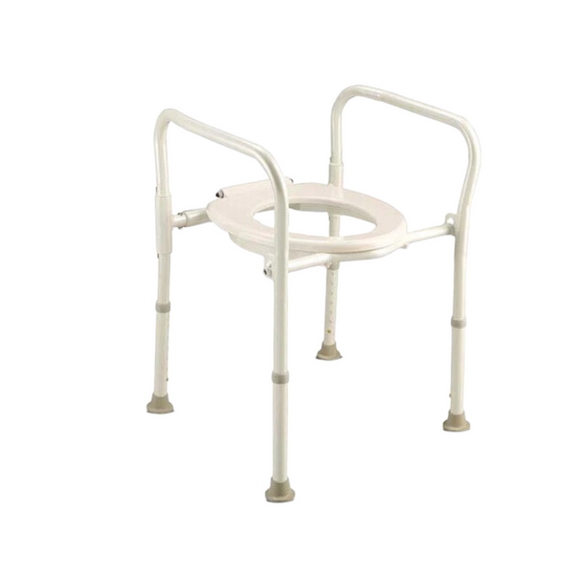 Compact Folding Toilet Frame – Multi-Use Commode Aid