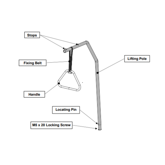 Self Help Pole Bracket | Empresa Bed