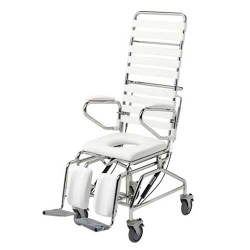 KCare Tilt & Recline Mobile Shower Commode
