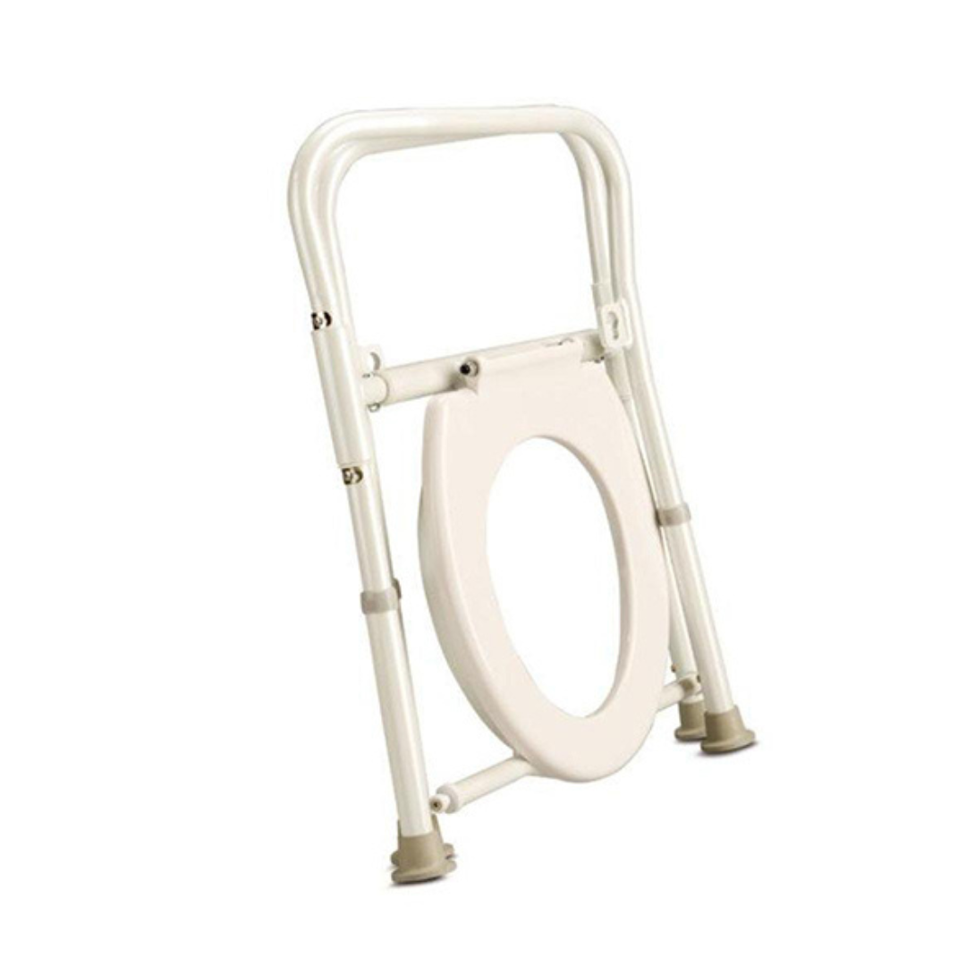 Folding Over Toilet Aluminum Frame